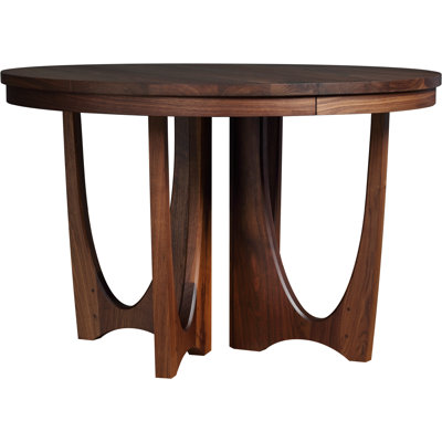 Stickley Walnut Grove Extendable Walnut Solid Wood Dining Table | Perigold